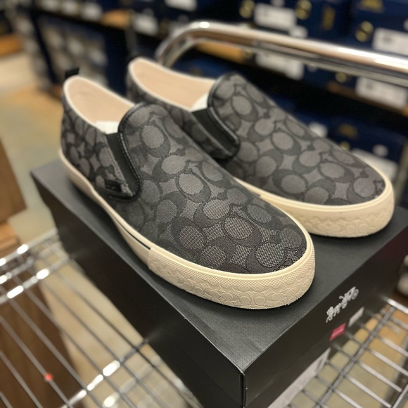 Coach | Shoes | Coach Signature Slipons | Poshmark